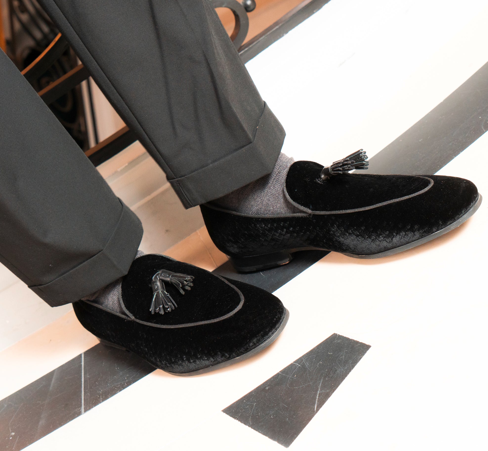 Clay 1 Velluto Embossed Black – Melvin & Hamilton