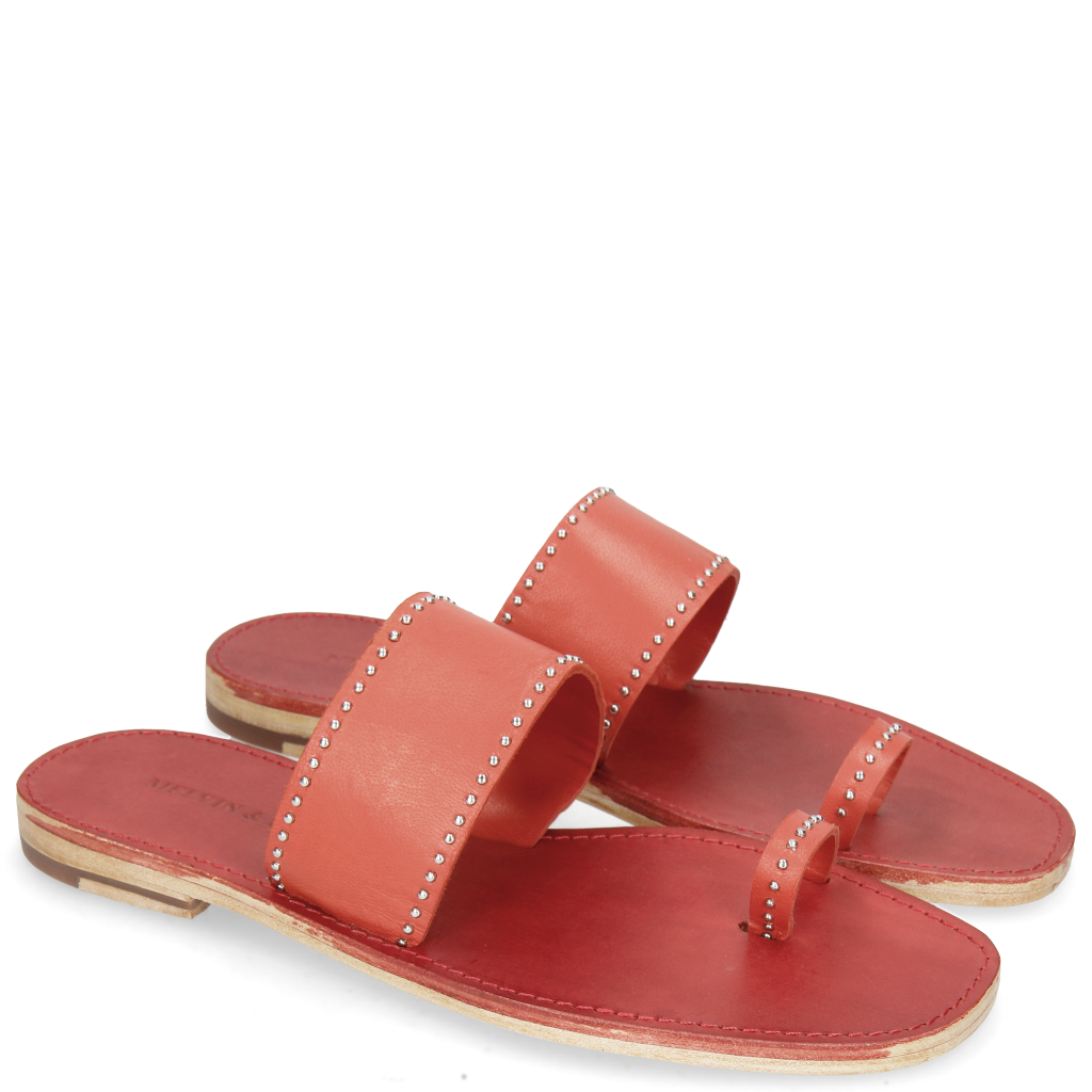 Elodie 19 Salerno Red Rivets – Melvin & Hamilton